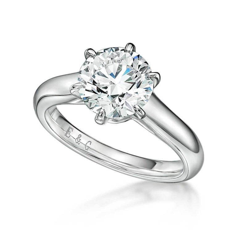 Six Rectangular Prongs Ring – Sevun Design